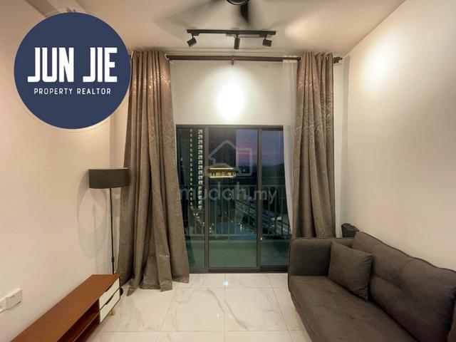 Service Residence for Rent, 2 Bedroom, 670 sq.ft, Sinaran Residences ...
