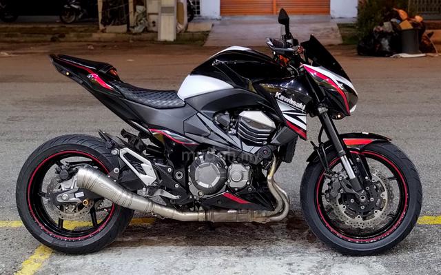 Kawasaki Z800 White Red GP Pro boleh loan z8 - Motorcycles for sale in ...