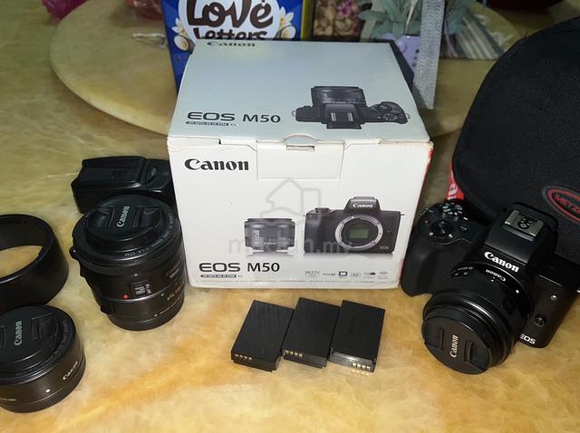 Canon m50 mark1 - Cameras & Photography for sale in Ipoh, Perak
