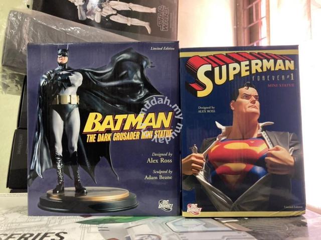 DC Direct Batman and Superman Mini Statue - Hobby & Collectibles for ...