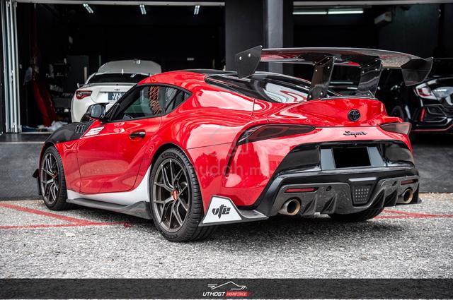 Toyota Supra A90 Aim Design Carbon Front Lip - Car Accessories & Parts ...