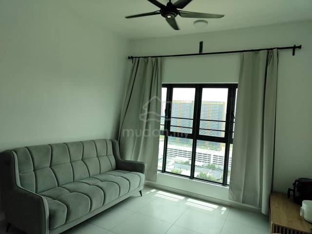 Service Residence for Rent, 3 Bedroom, 1000 sq.ft, Sinaran Residences ...