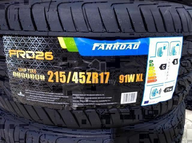 215/45/17 Farroad FRD26 Tyre 2024 Tayar - Car Accessories & Parts for sale in Klang, Selangor
