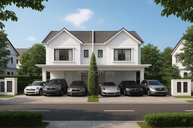 New 2-storey Terraced House for Sale, 4 Bedroom, 1505 sq.ft, Serendah ...