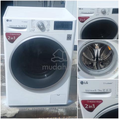 LG 2in1 front load hot washer dryer combo 9/5-kg - Home Appliances & Kitchen for sale in Ara ...