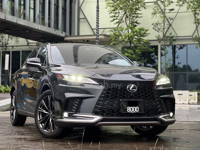 MIL-9K 5AA GRADE 2023 Lexus RX350 2.4 F SPORT (A) - Cars for sale in ...