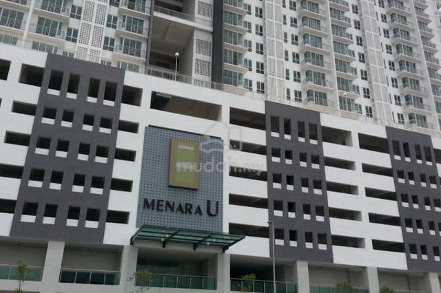 Service Residence for Rent, 2 Bedroom, 450 sq.ft, Menara U2, Shah Alam ...