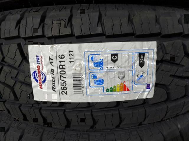 265/70/16 Massimo Roccia AT Tyre Tayar - Car Accessories & Parts for sale in Klang, Selangor