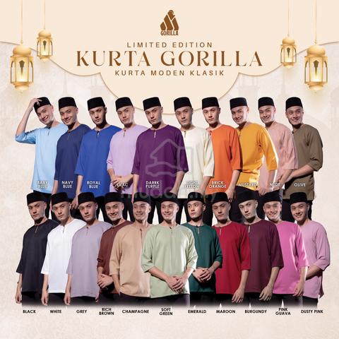 Kurta Raya 2025 Design Terbaru Premium Crepe - Clothes for sale in ...