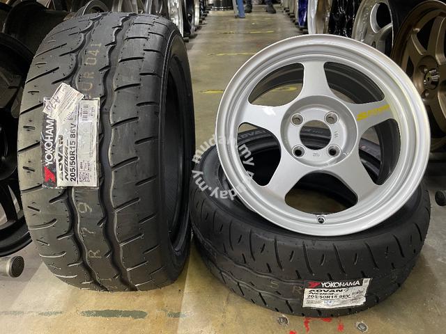 Spoon SW388 AOW Flow Forming Thai siap Tyre 15 - Car Accessories ...