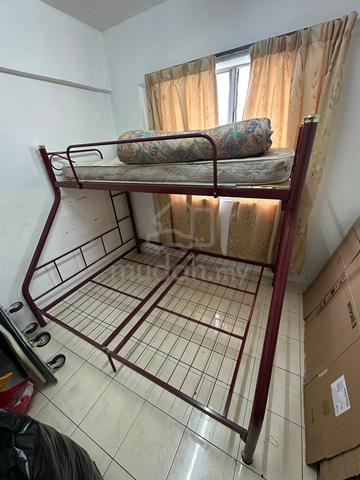 katil 2 tingkat single & queen - Furniture & Decoration for sale in ...