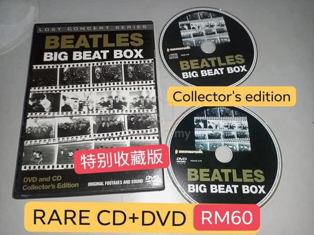 【RARE】Beatles big beat box CD+DVD【collector editio - Music/Movies/Books ...
