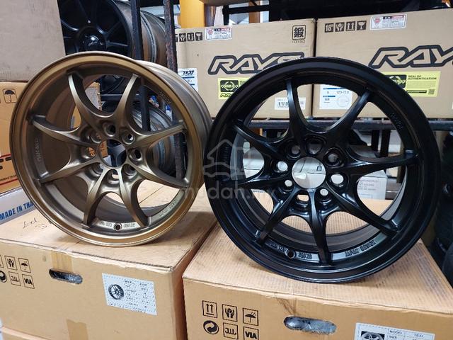 Rim THAI 🇹🇭 15 AUTO OPTION MUGEN JAZZ CITY - Car Accessories & Parts for sale in Shah Alam, Selangor