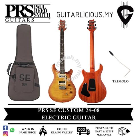PRS SE Custom 24-08 Electric Guitar w Bag - VS - Music Instruments for ...
