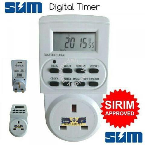 Sum Digital Timer 24 Hour Programmable Plug - Home Appliances & Kitchen ...