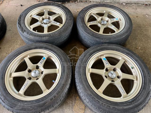 Sport rim second 16 SSR TYPE C siap tayar exora fb - Car Accessories ...