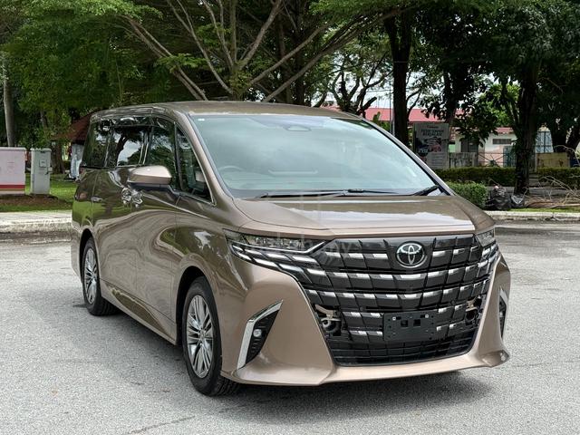 2023 Toyota ALPHARD 2.5 Z GOLD COLOUR 3000KM HUD - Cars for sale in ...