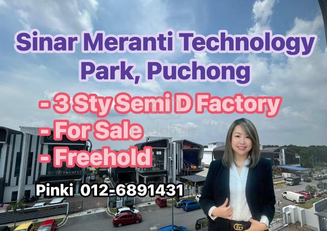 Warehouse / Factory for Sale, 11475 sq.ft, Puchong, Selangor | Mudah.my