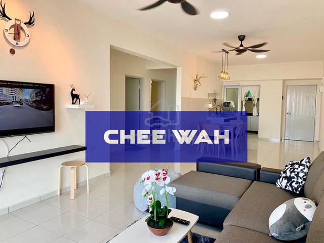 Condominium for Rent, 3 Bedroom, 1125 sq.ft, Mahsuri Square, Bayan Baru ...