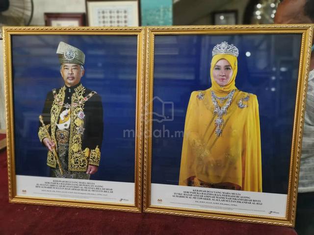 Wooden Agong Frame - Furniture & Decoration for sale in KL City, Kuala ...