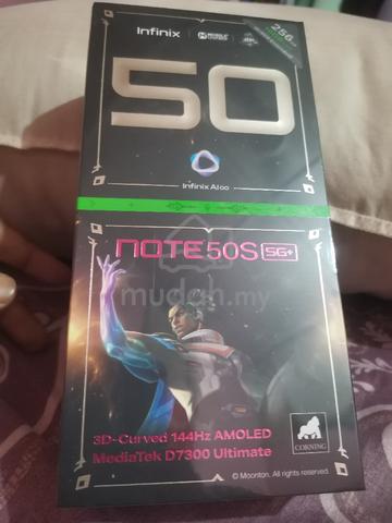 Infinix Note 50s 3D Curved Screen 144Hz Amoled - Mobile Phones ...