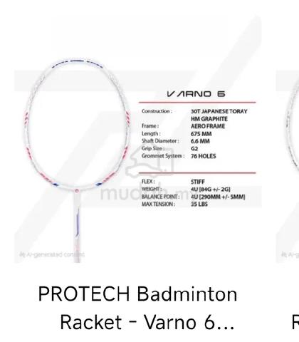 Protech Badminton Racket Varno 5 - Sports & Outdoors for sale in ...