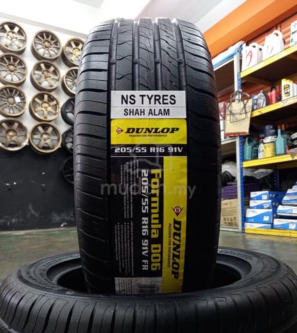 DUNLOP D06 205/55/16 NEW FORMULA Tyre Tayar 2025 Y - Car Accessories ...